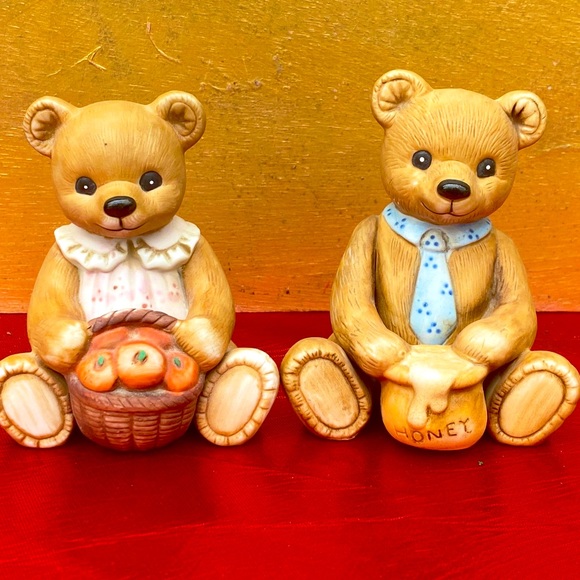 Homco | Accents | Vintage Homco Bear Figurine | Poshmark